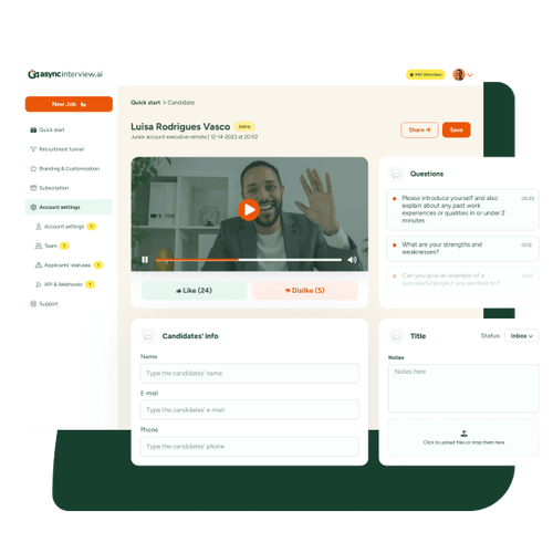 Async Interview - Top Asynchronous Video Interview Platform!