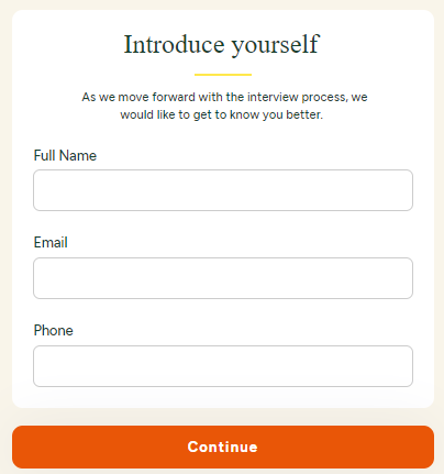 5-Step Interview Process - Async Interview