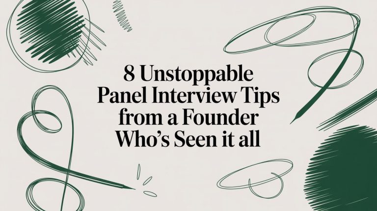 8 Unstoppable Panel Interview Tips from a Founder Who's Seen It All